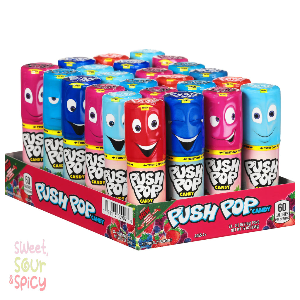 Push Pop 24 Pieces – Sweet Sour & Spicy
