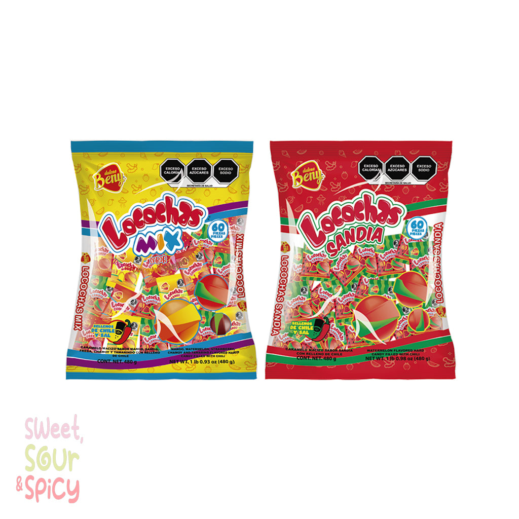 Locochas Beny 60 Pieces – Sweet Sour & Spicy